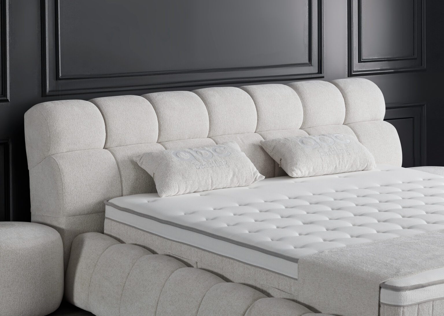 Opbergboxspring Claudi | Luxe Bed met Extra Groot Hoofdbord | Dreambedden